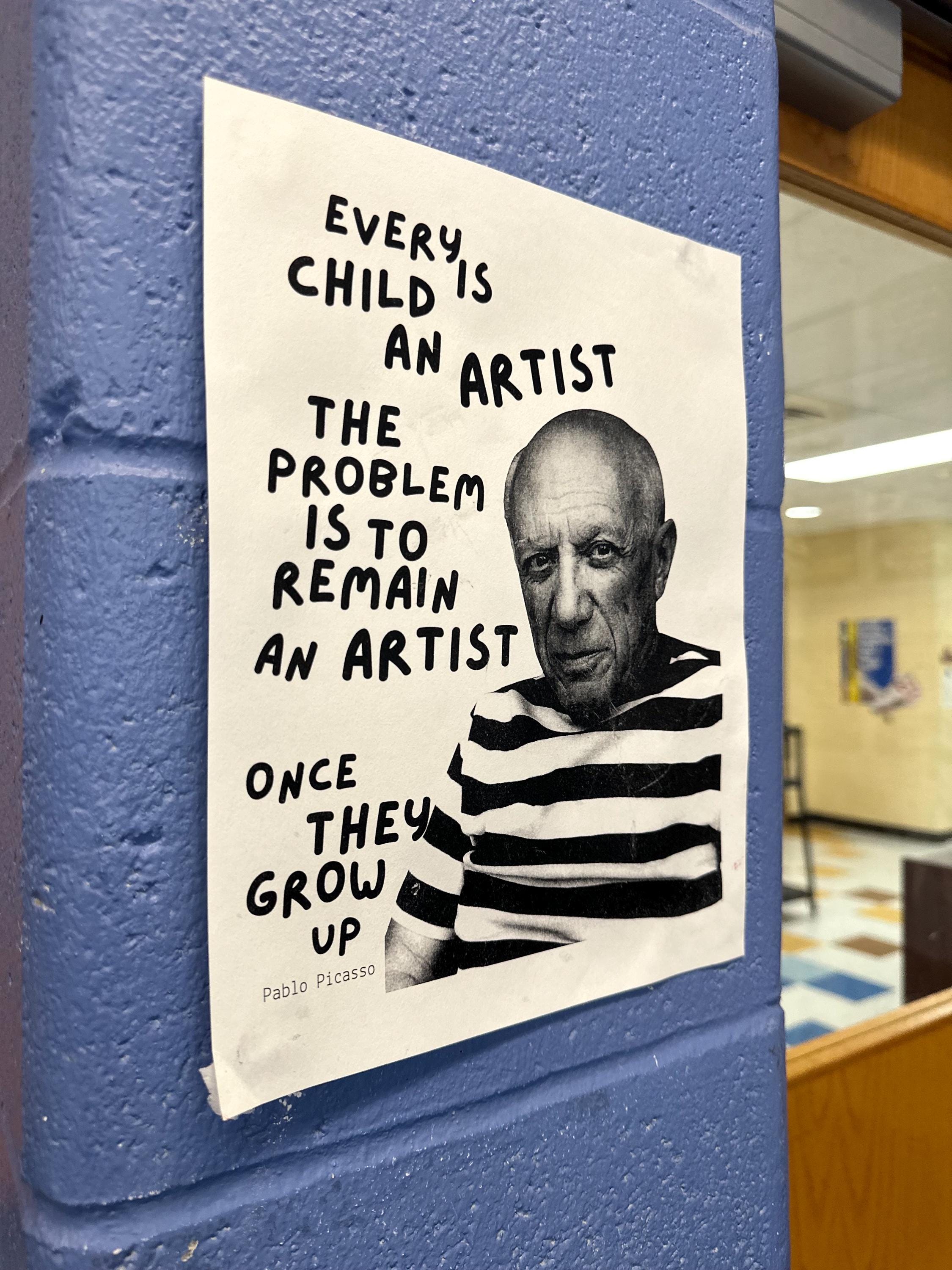 Famous Artist Quote Poster Pack (6) - Etsy