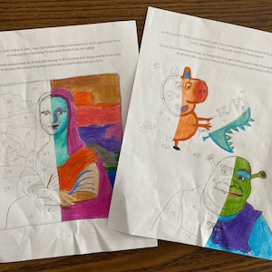 Color Theory Study : Mystery Color Worksheet / Sub Plans / Art Lesson ...