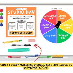 Today is A: Daily Art Visuals Poster Bundle - Mauroartroom - Etsy