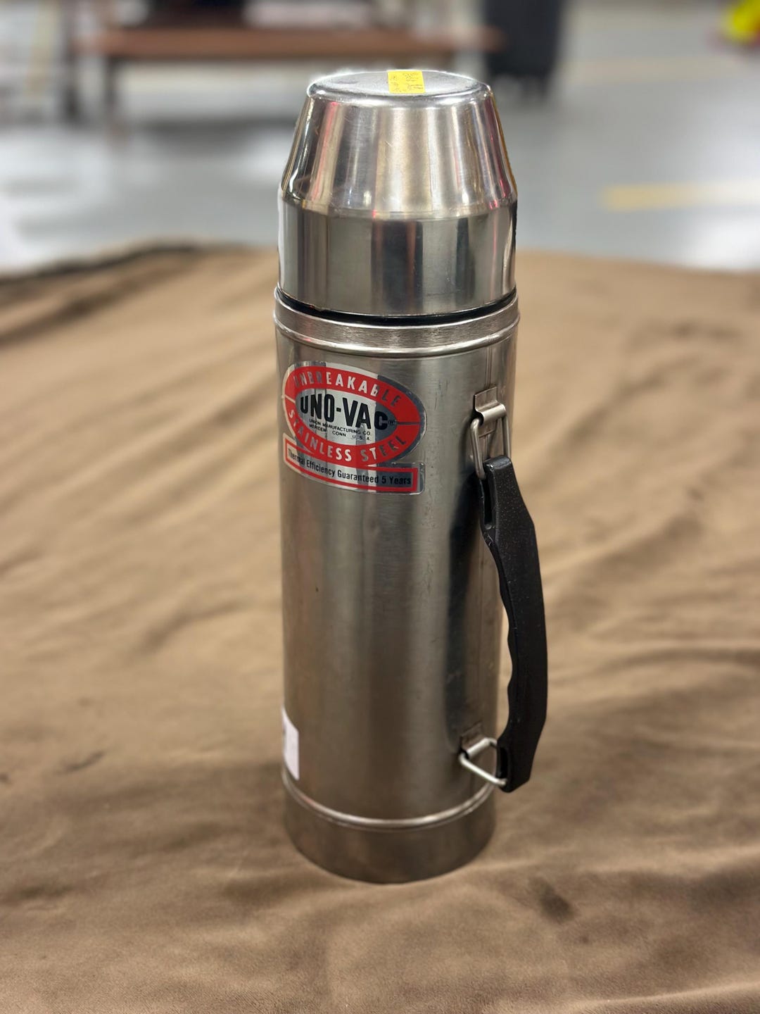 Vintage Uno-vac Thermos Bottle (0624) - Etsy