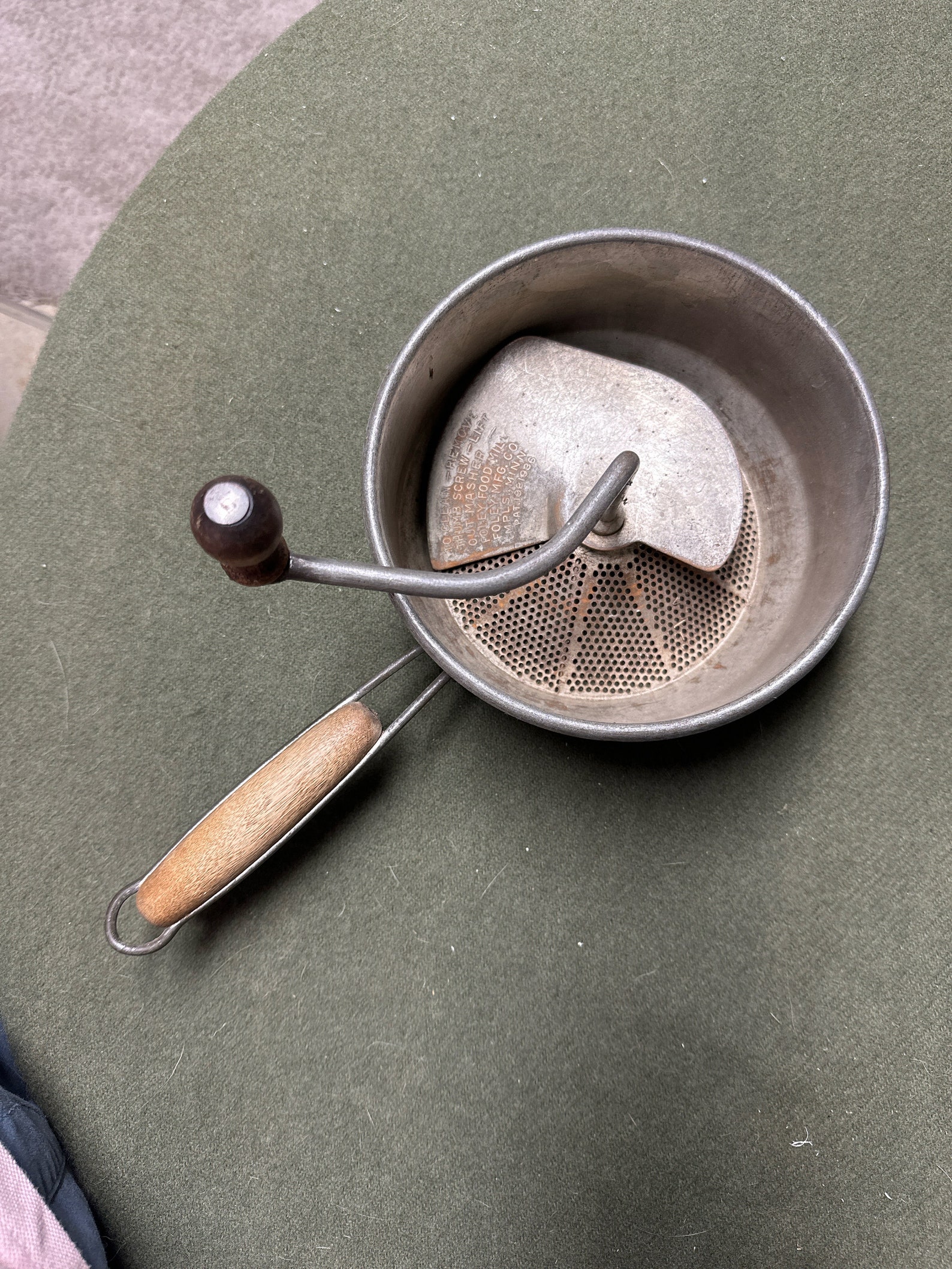 Vintage Food Mill Foley Brand 0199 - Etsy