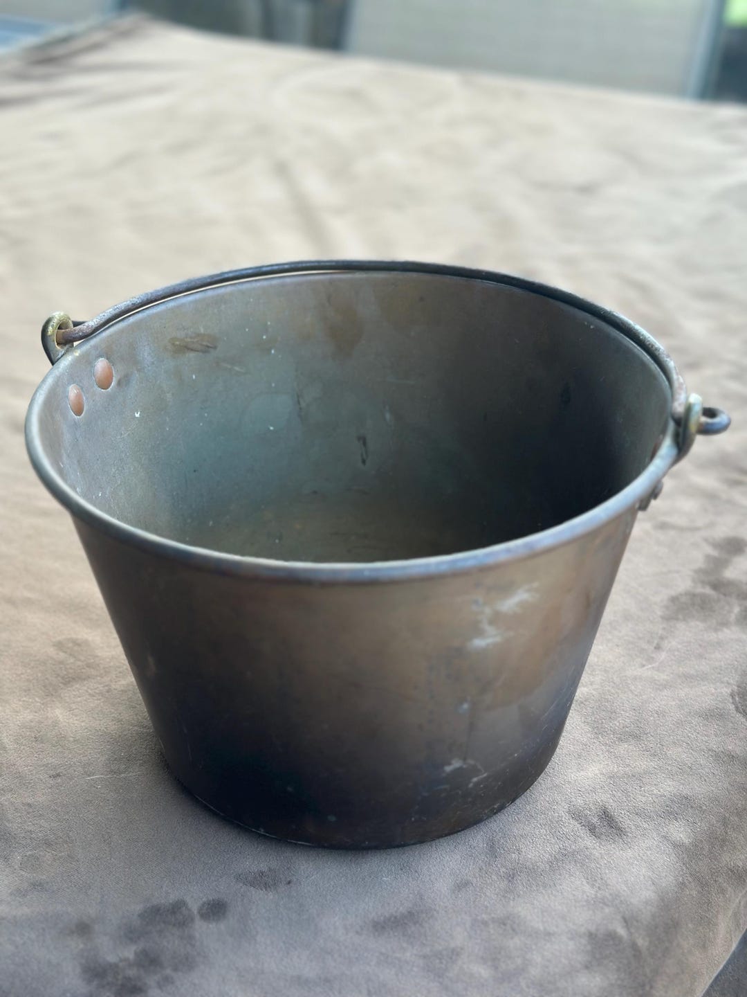 H.W Hayden’s Camp Bucket (damaged) (0532) - Etsy