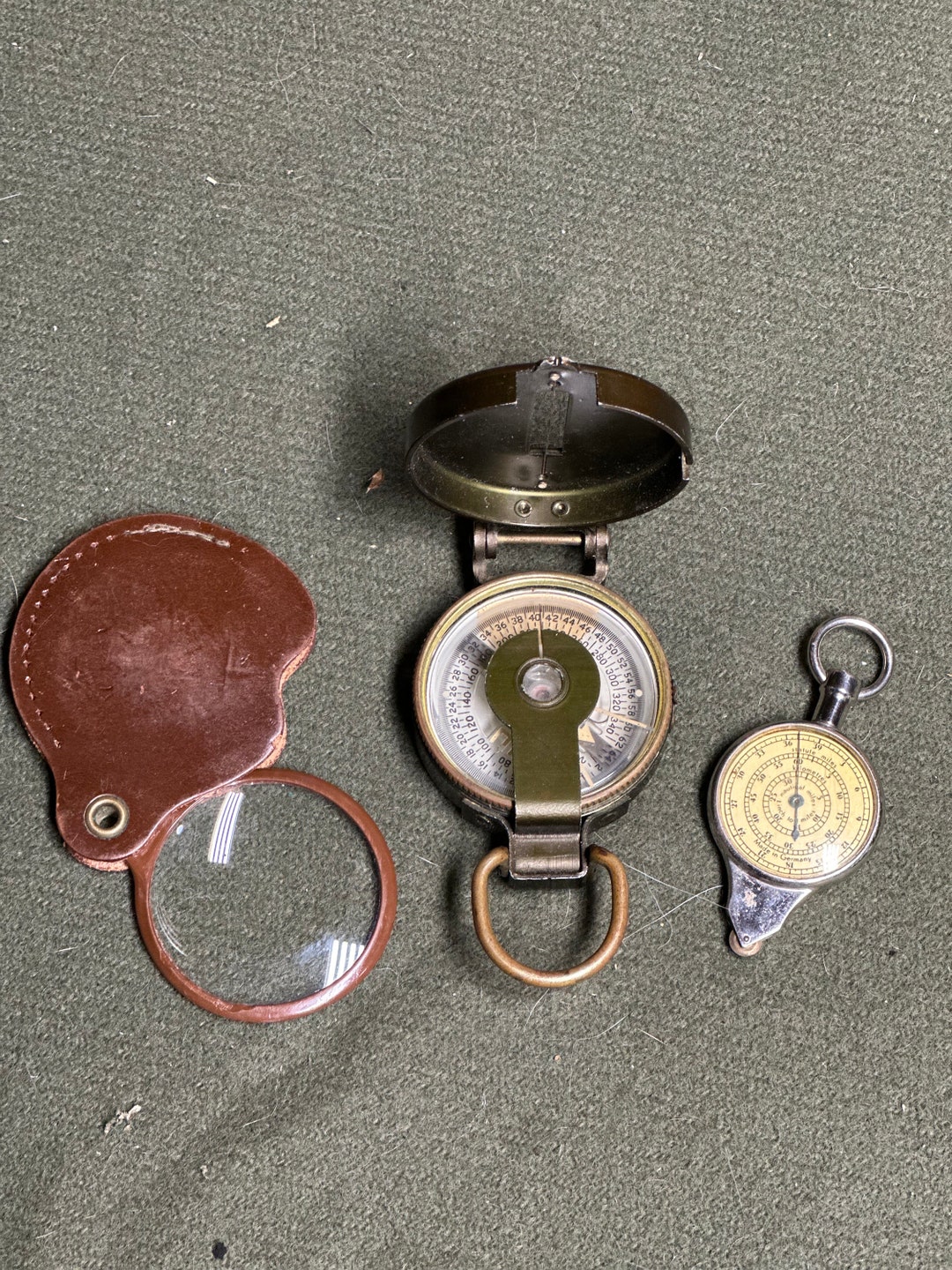 1949 Compass US Army Corp of Engineers With German Map - Etsy