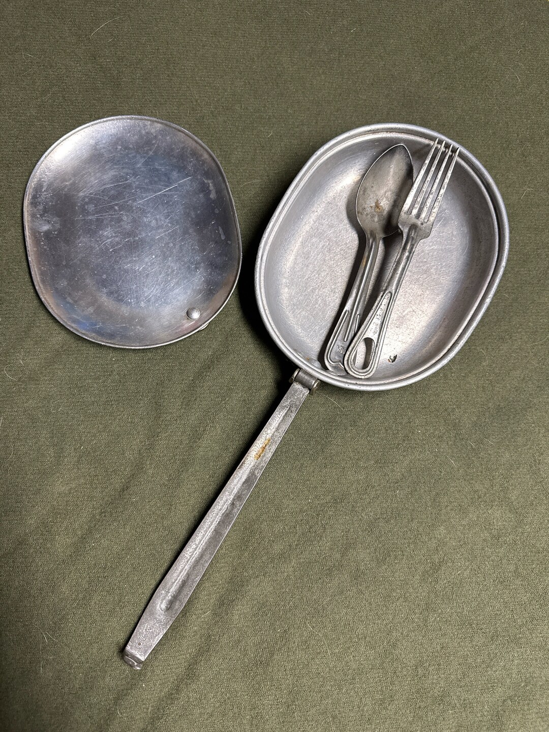 1918 WW1 Mess Kit With Utensiles 0100 - Etsy
