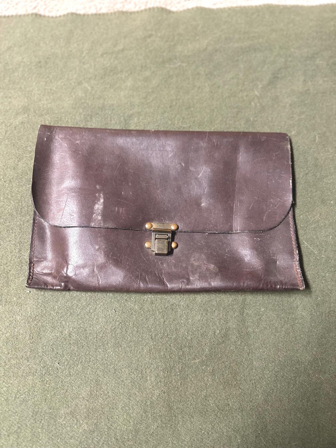 Leather Map Pouch (0317) - Etsy