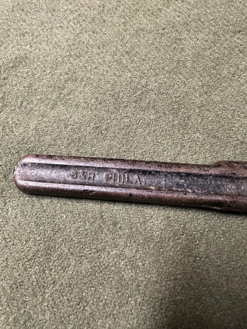 1900’s S&R Adjustable Wrench (0313) - Etsy