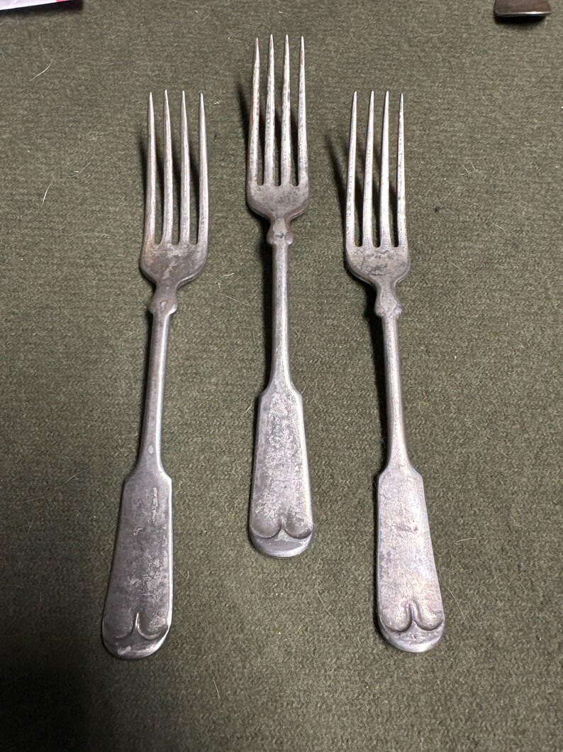 Civil War Era Fork, Set of 3 0166 - Etsy