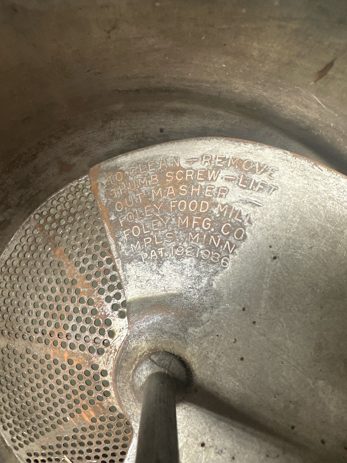 Vintage Food Mill Foley Brand 0199 - Etsy