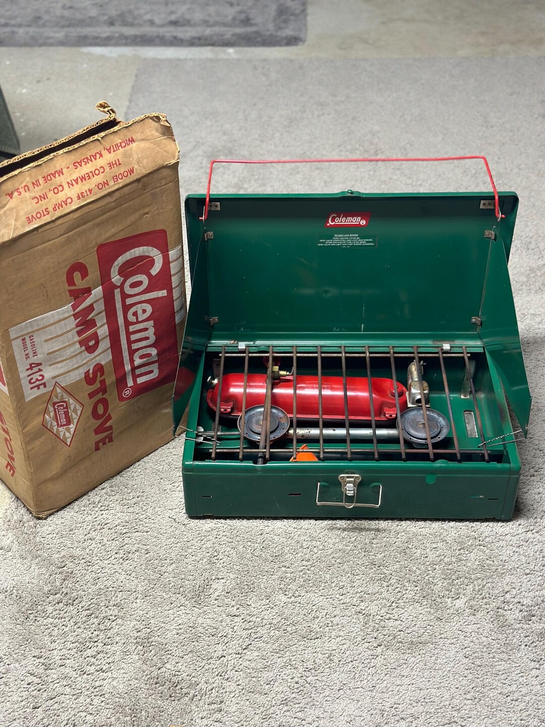 Coleman 413F Stove New in Box Vintage 0223 - Etsy