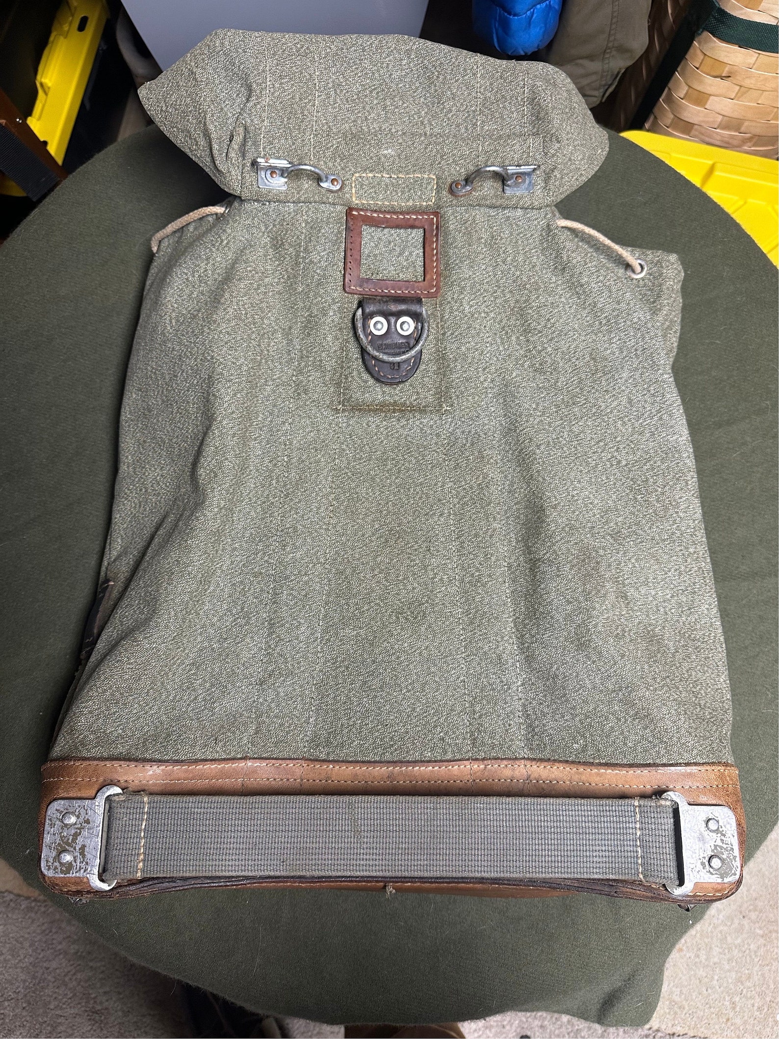 1961 Swiss Mountain Ruck Sack Salt and Pepper Original 0116 - Etsy