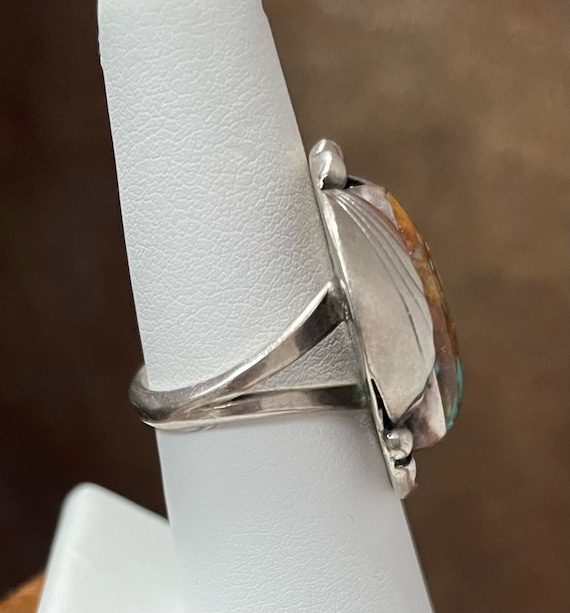 Vintage Charlie Singer Navajo Signed Sterling Silver … - Gem