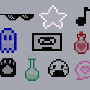 Pixel Stamps for Procreate. Procreate Pixel Art. Procreate Game ...