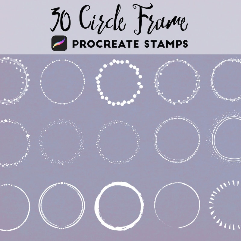 Stars Circle Logo - Etsy