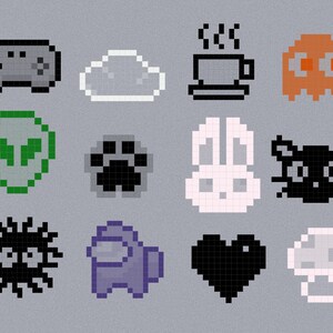 Pixel Stamps for Procreate. Procreate Pixel Art. Procreate Game ...