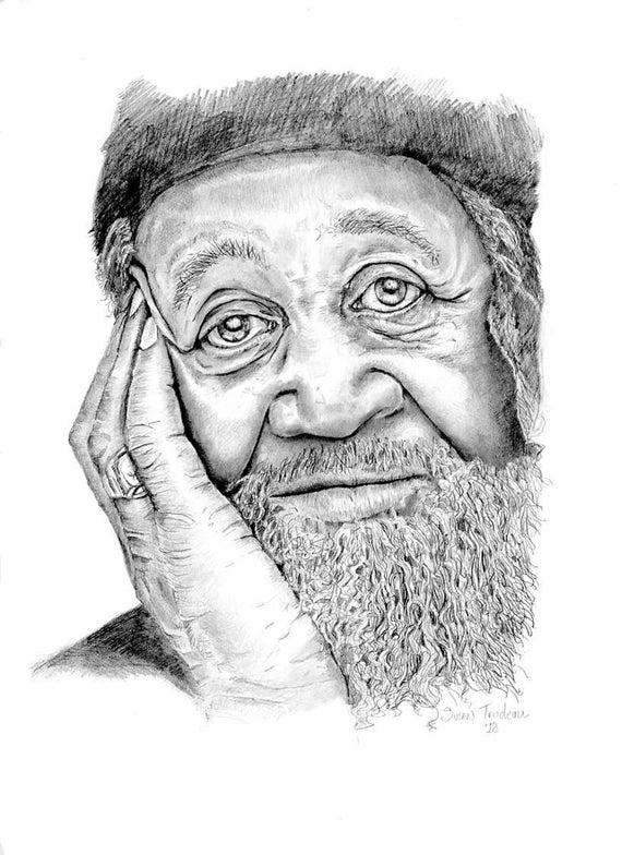 Realistic Person Drawing