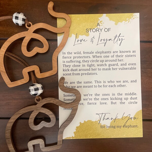 Elephant Ornament - Etsy