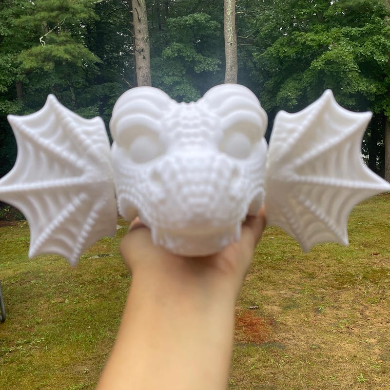 Dragon Puppet Paper - Etsy