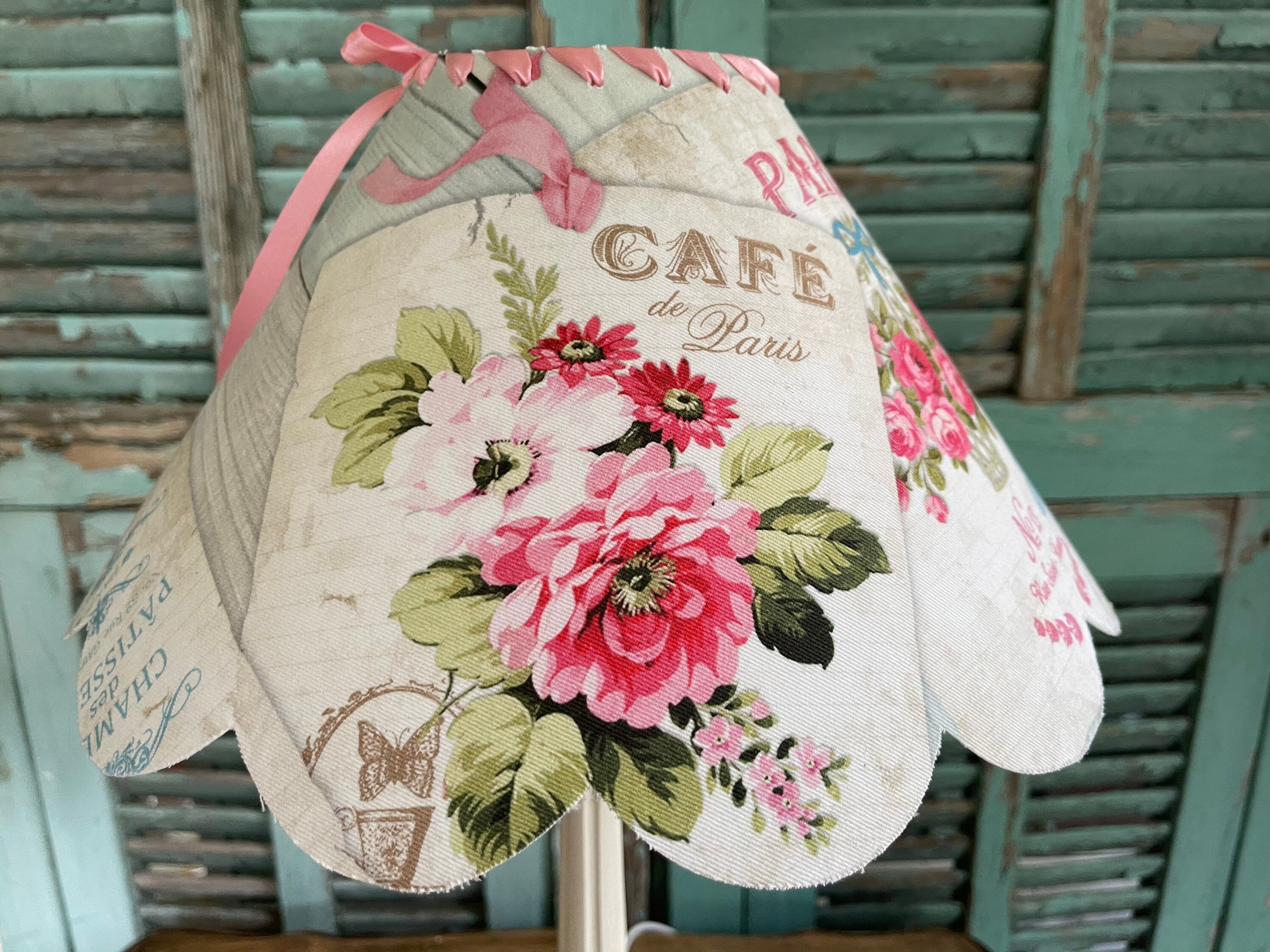 PARIS FRENCH LAMPSHADE Scalloped Edge - Etsy UK