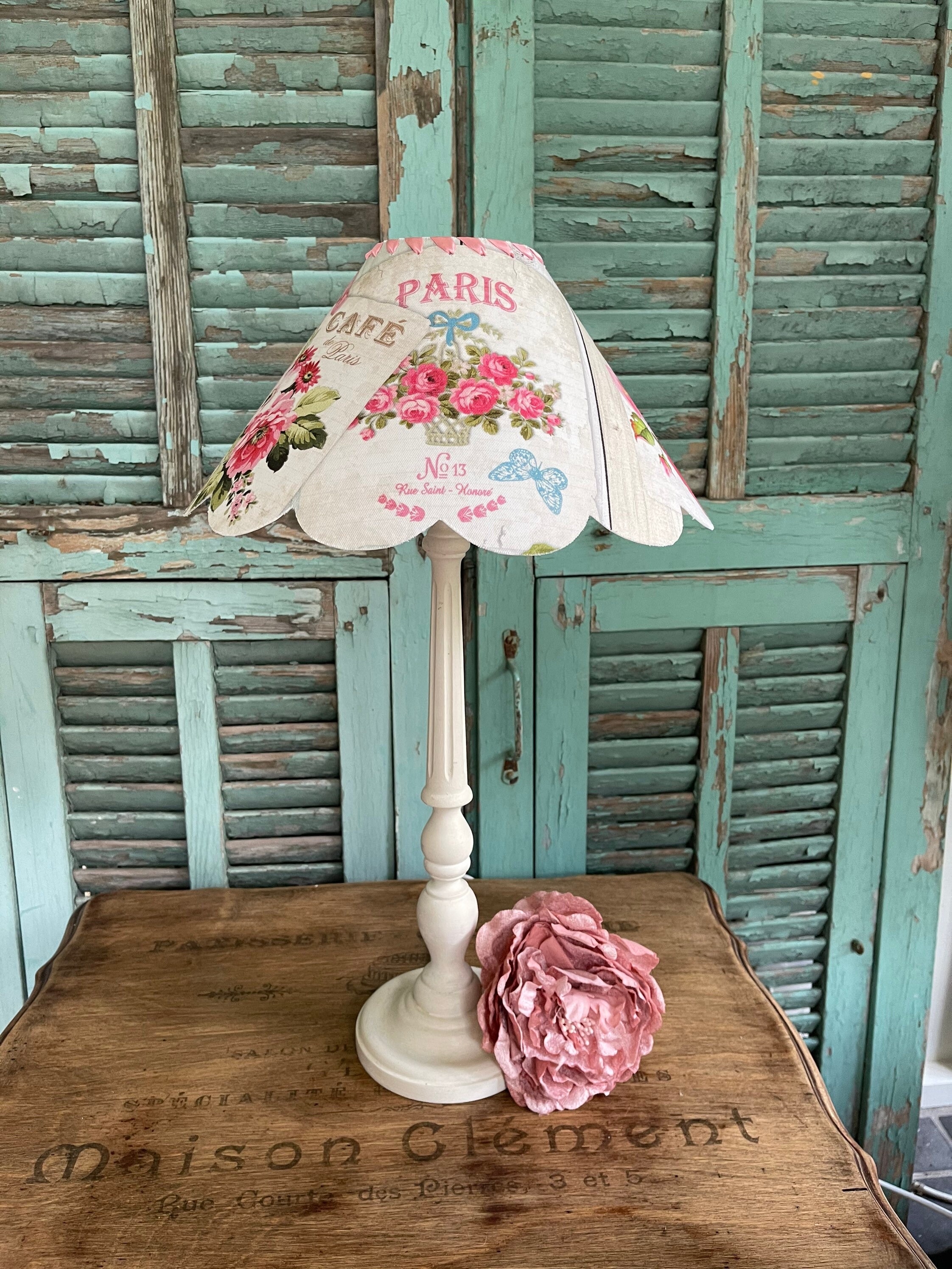PARIS FRENCH LAMPSHADE Scalloped Edge - Etsy UK