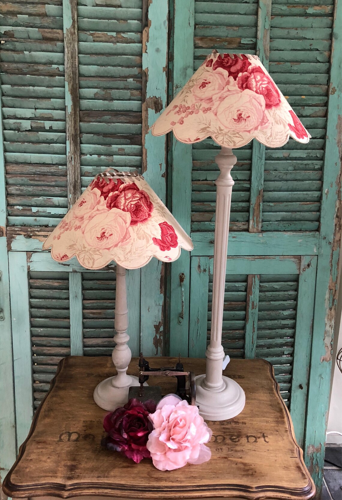 KATE FORMAN ROSES Lampshade | Etsy UK