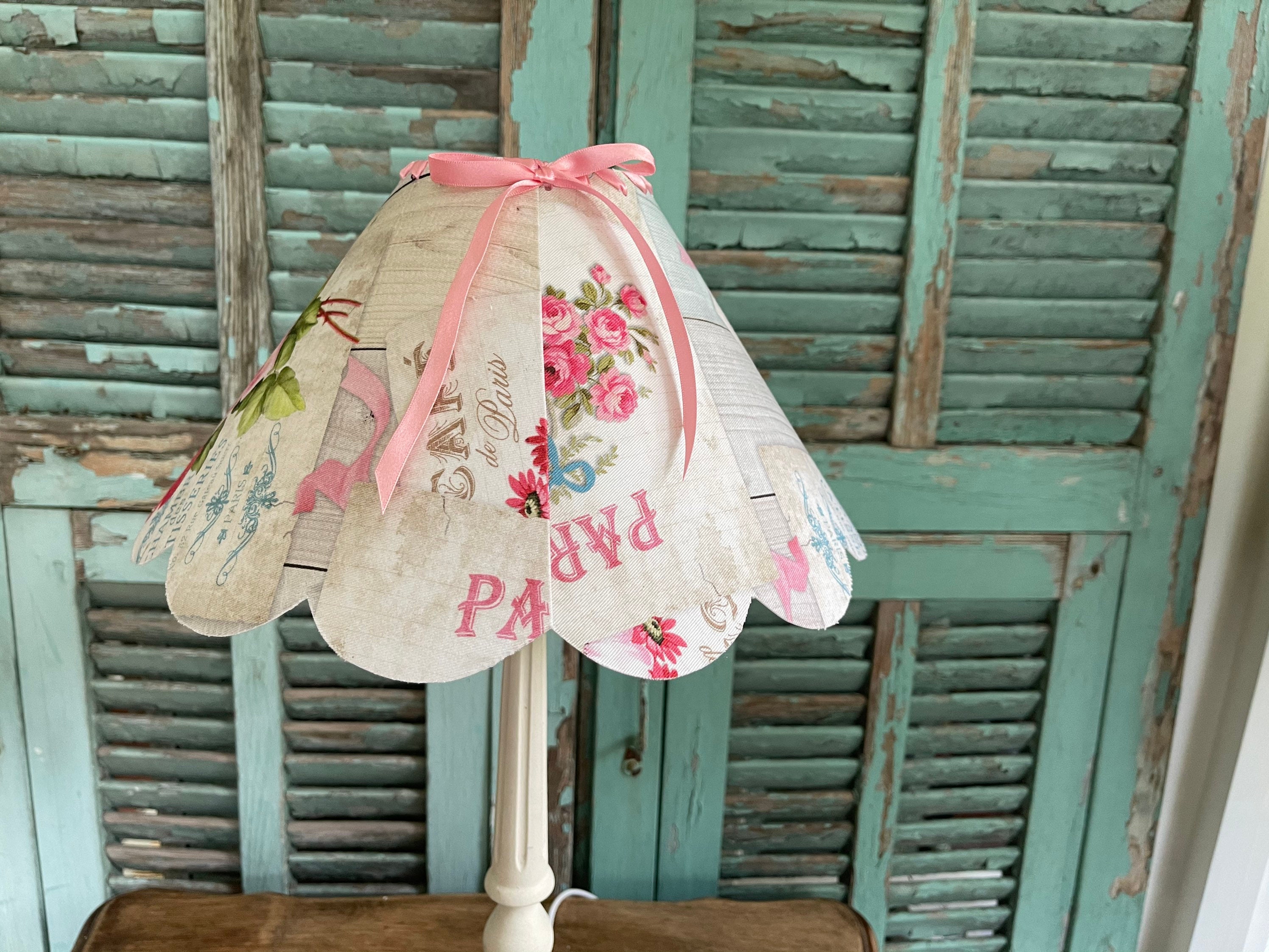 PARIS FRENCH LAMPSHADE Scalloped Edge - Etsy UK