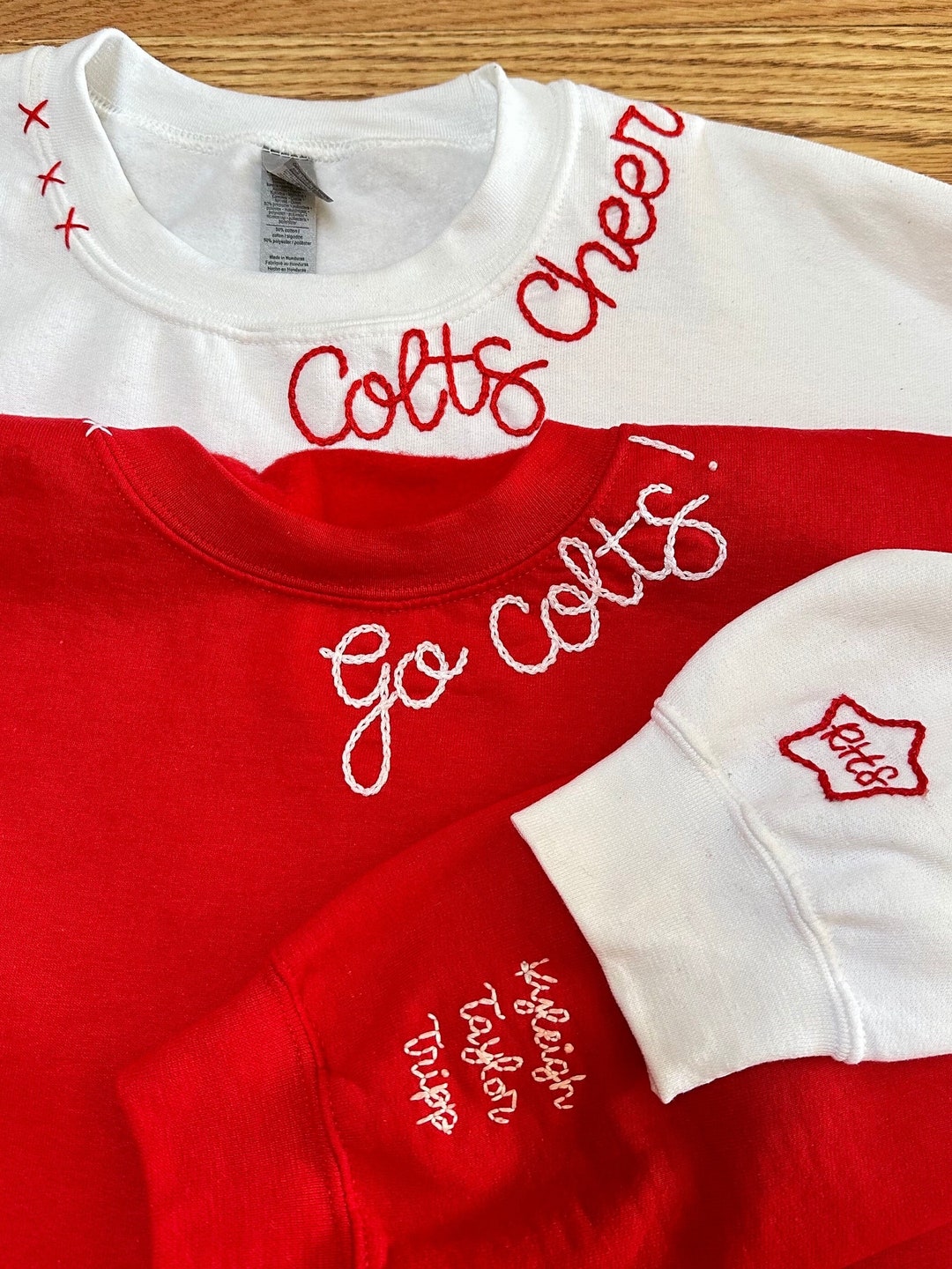 Custom Hand Embroidered College Game Day / State / Name / Team - Etsy