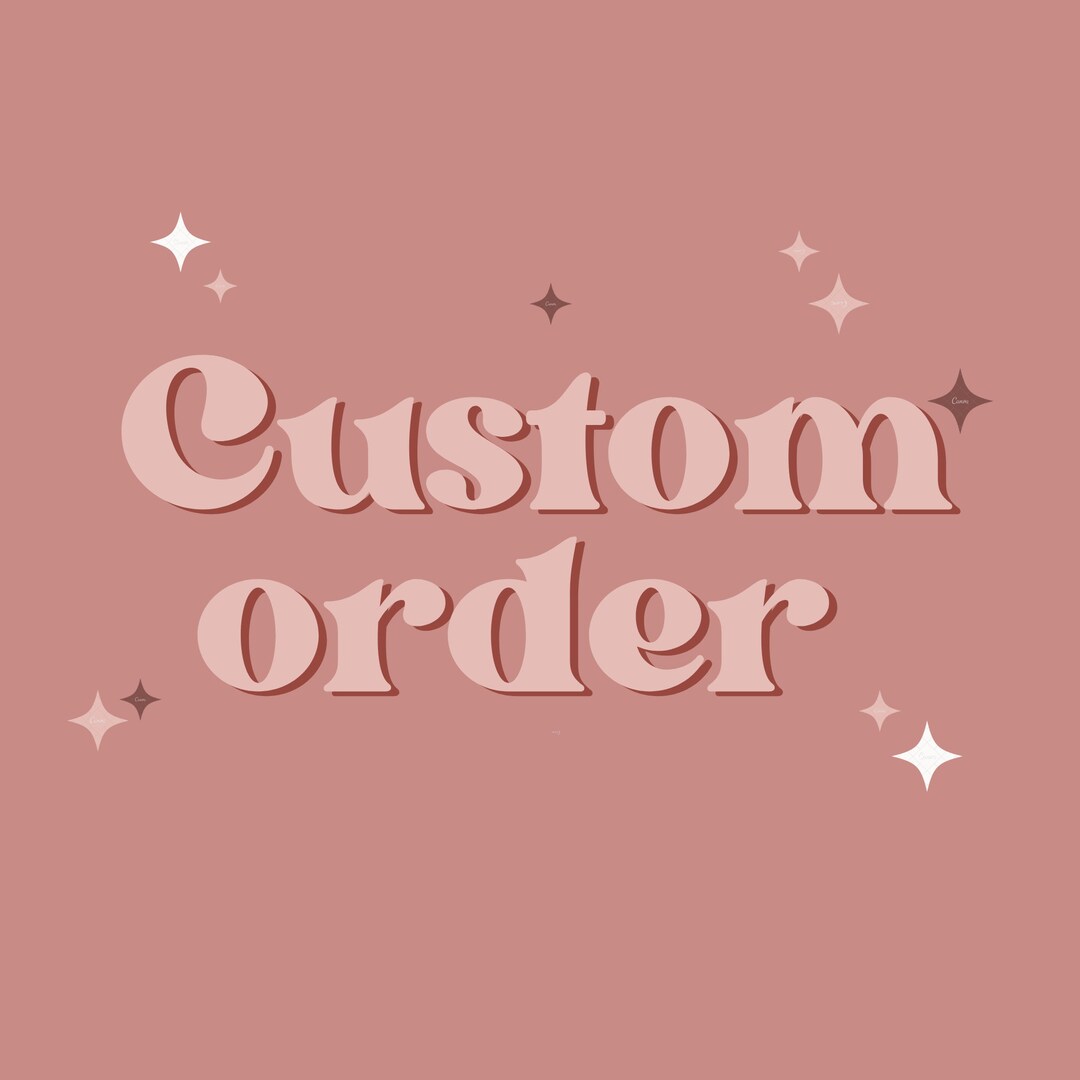 Etsy Custom Order Request Etsy