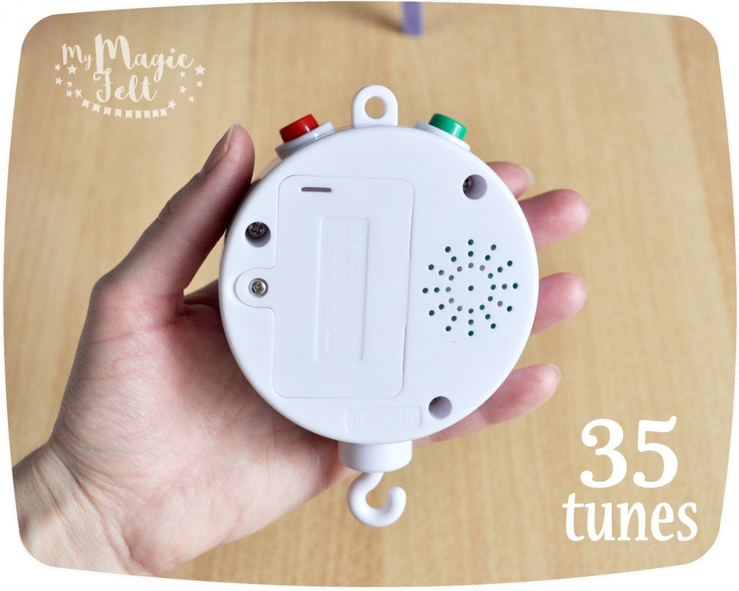 35 Melodies Rotary Crib Mobile Music Box - Etsy