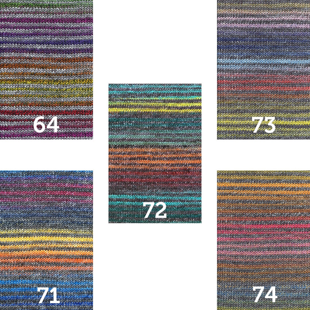 Zebrino | Self Striping | 50g Ball - Etsy