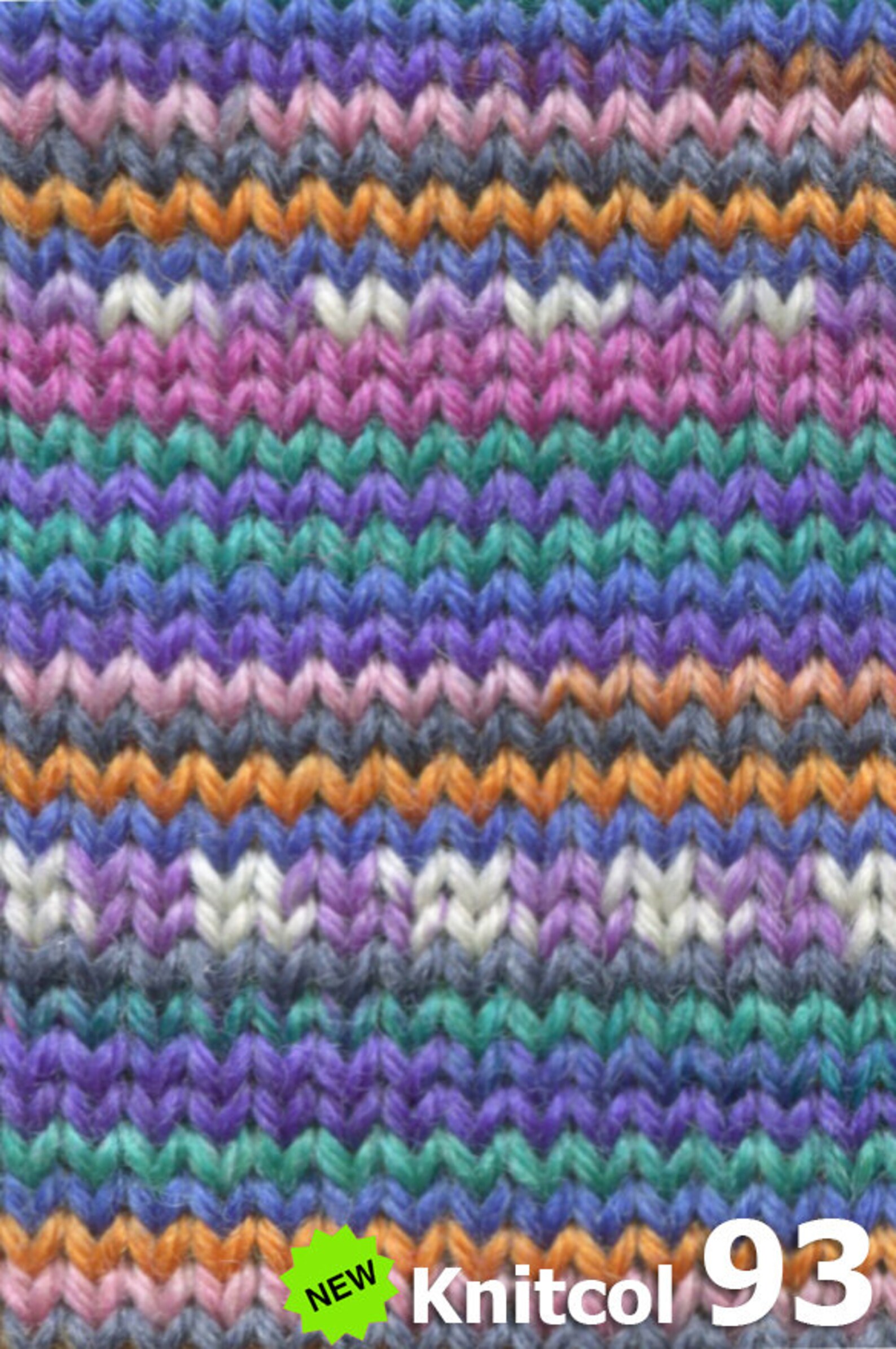 Knitcol Self Patterning Merino Knitting and Crochet Yarn 50g - Etsy