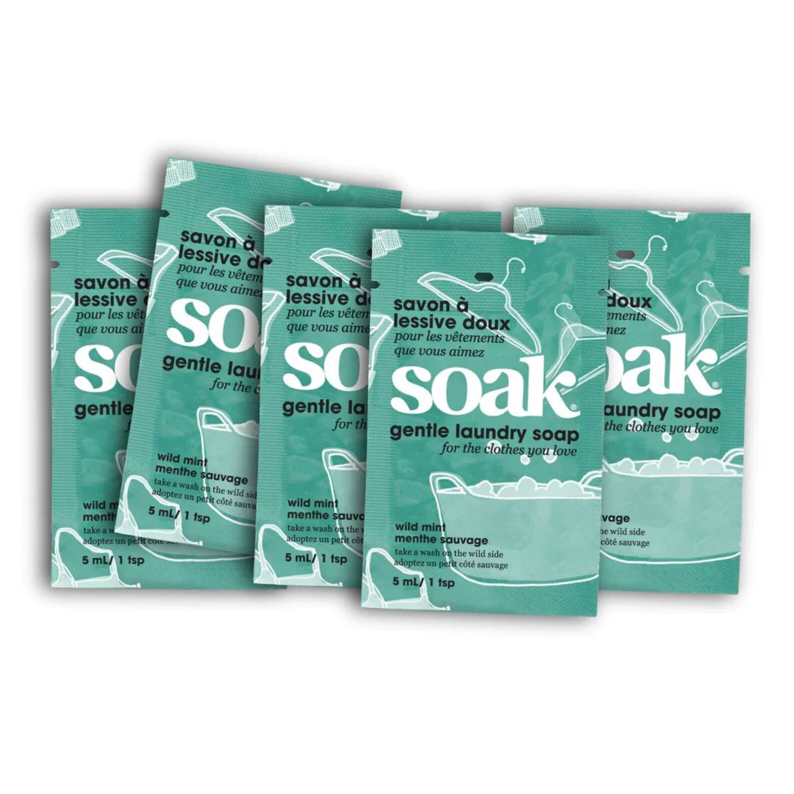 Soak Wash Single Wash Sachet - Etsy UK