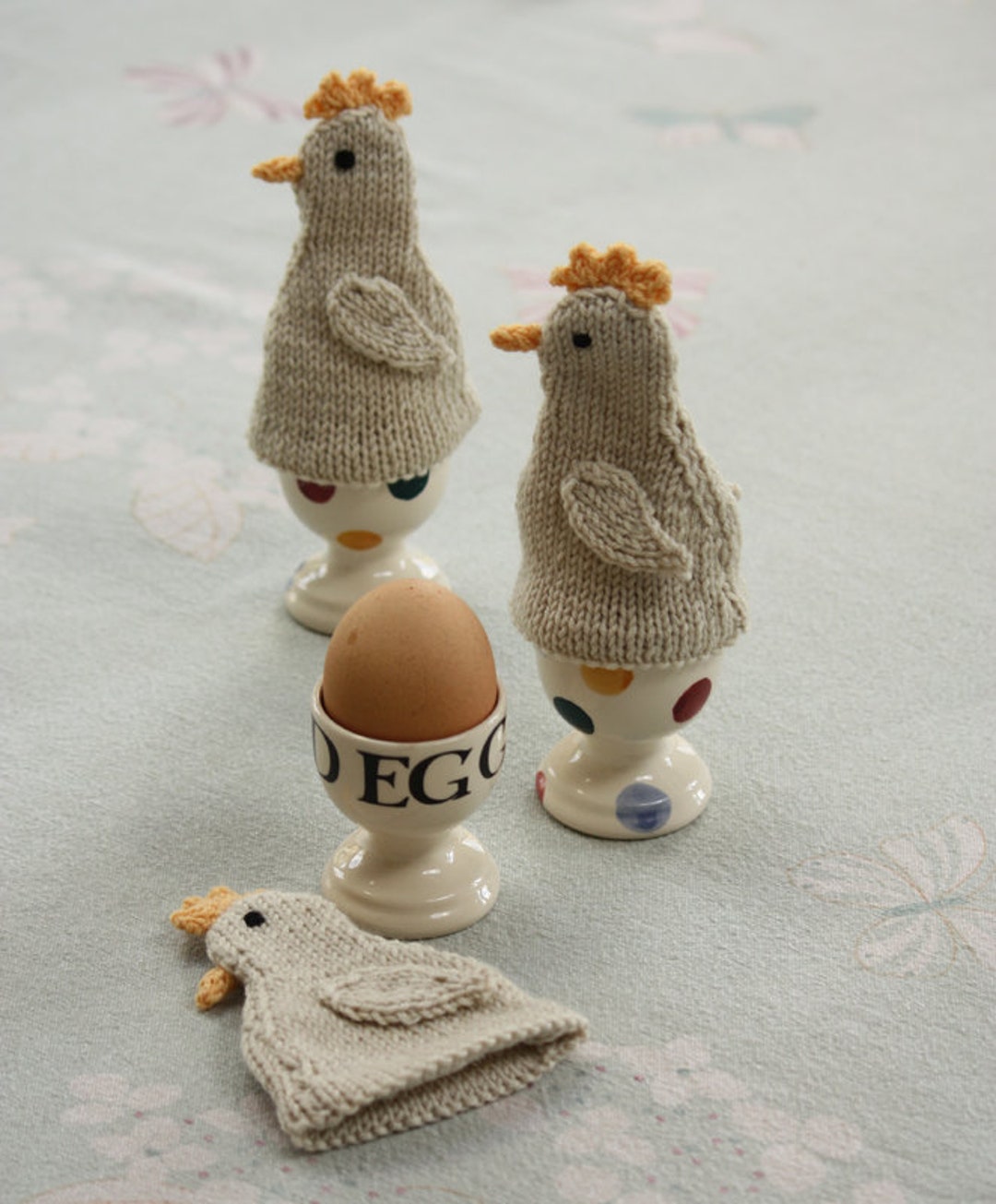 Little Chick Egg Cosies Knitting Kit - Etsy