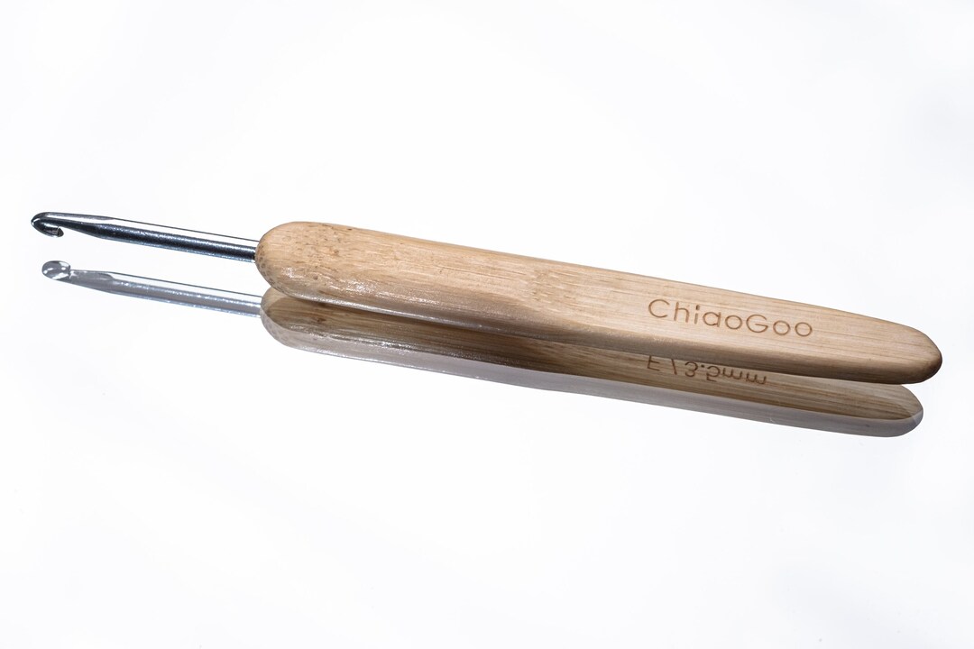 Chiaogoo Crochet Hook, Bamboo Handle, Metal Head - Etsy