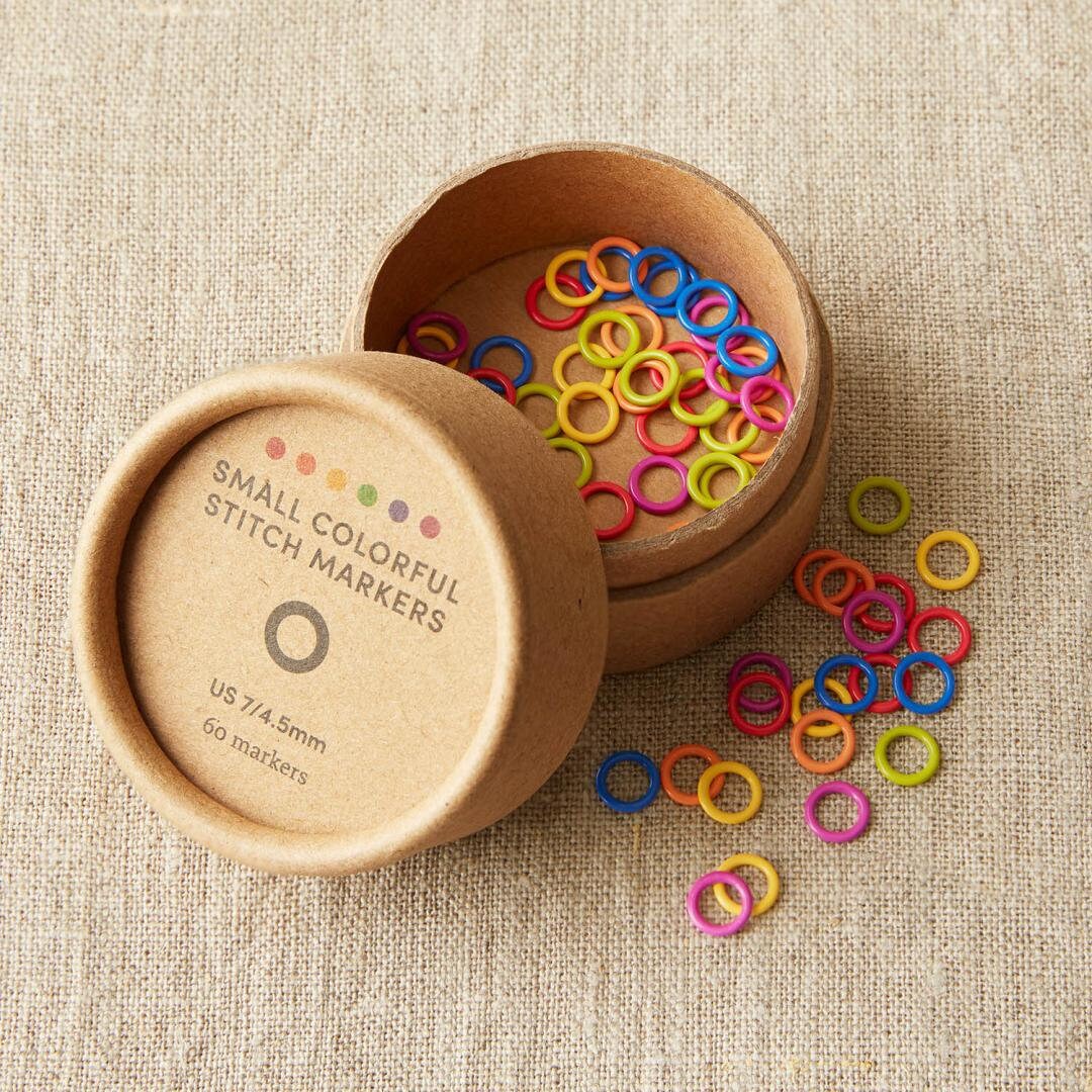 Coloured Ring Stitch Markers | Fixed Markers | Range of Sizes - Etsy