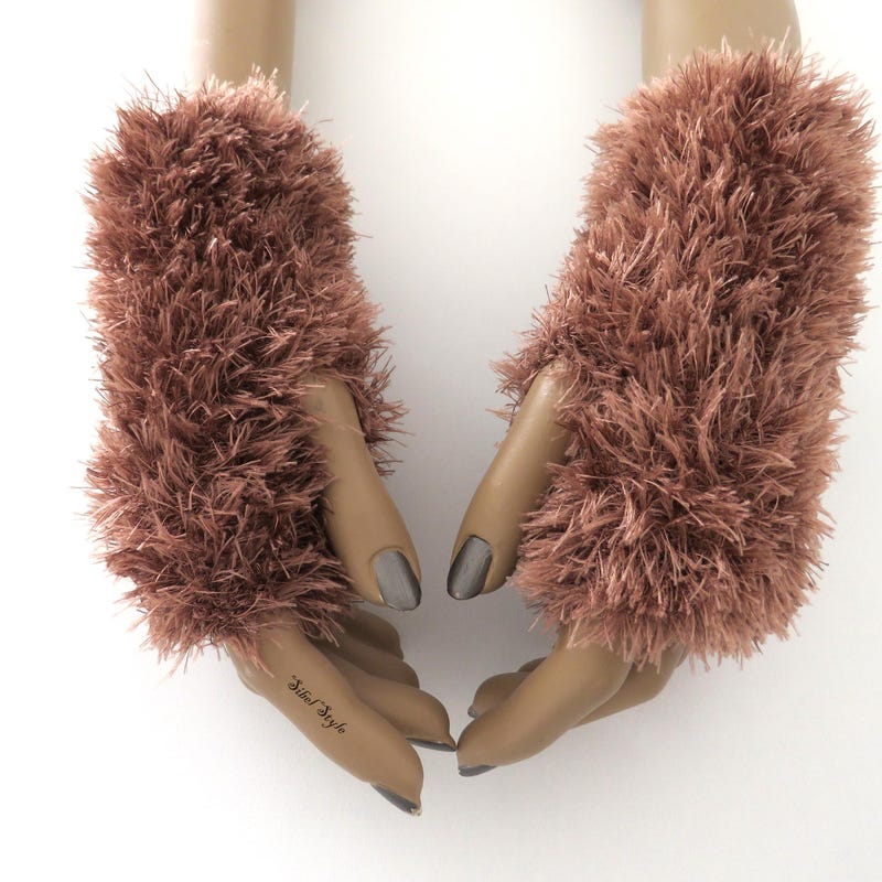 Fluffy Hand Cuffs - Etsy