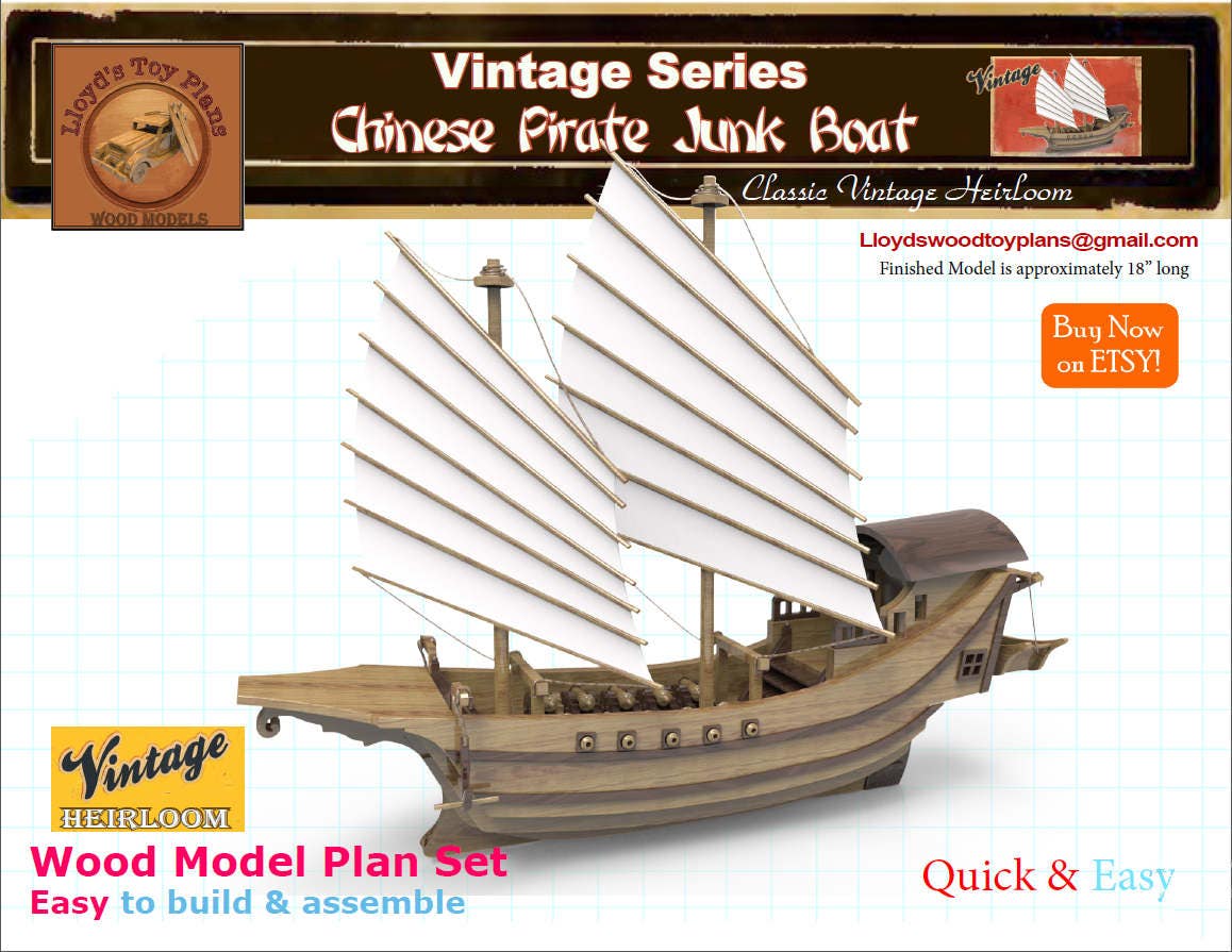 Chinese Junk Boat Plans