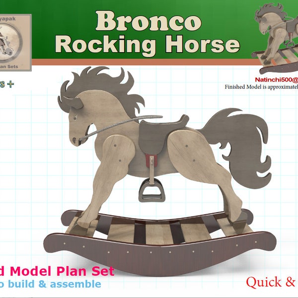 Rocking Horse Plan - Etsy