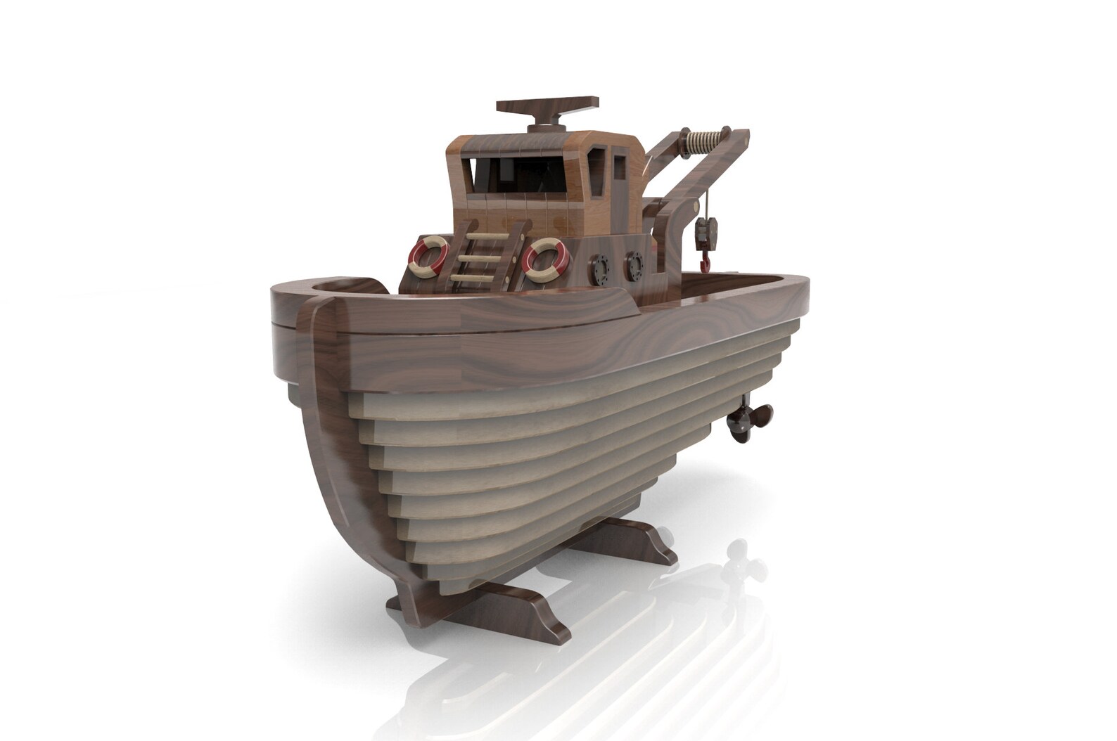 Azimuth Stern Drive Tug - Etsy