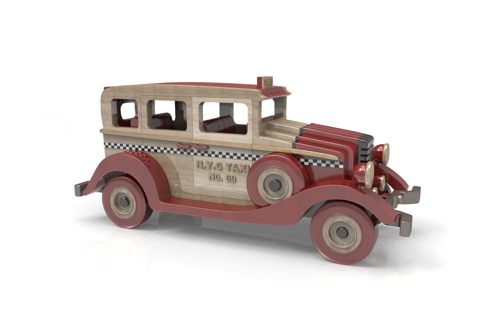 Taxi Yellow Cab | Etsy