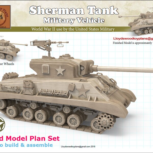 Sherman Tank - Etsy