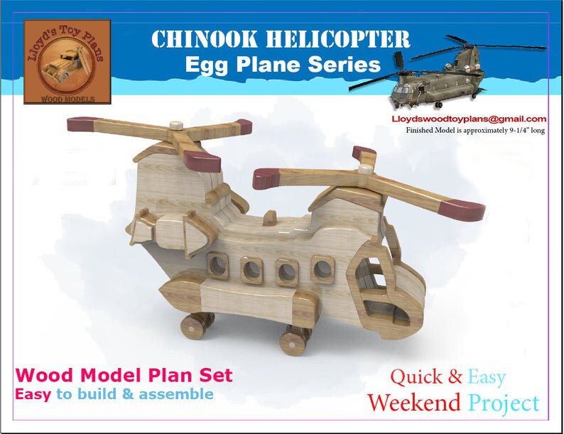 Chinook Helicopter Toy