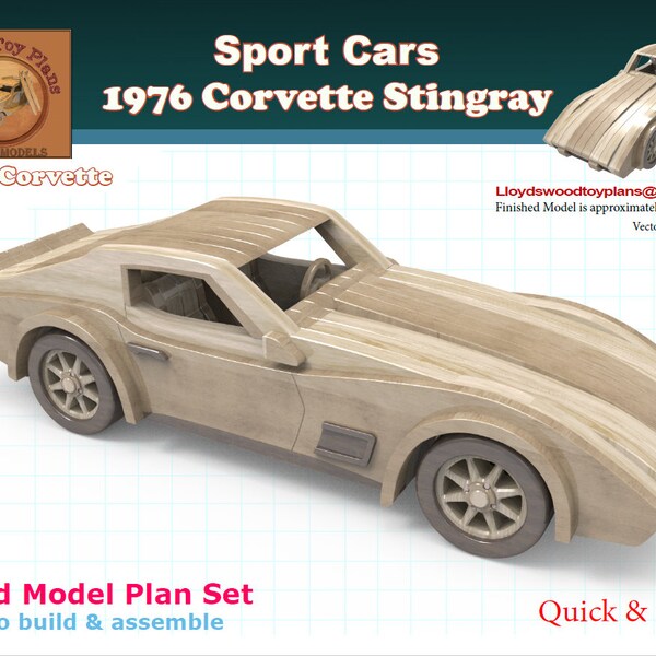 Corvette Model Car Kits - Etsy