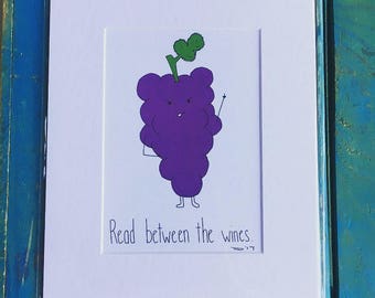 Grape puns | Etsy