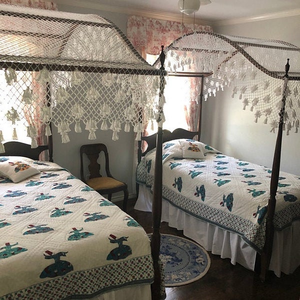 Crochet Canopy for Bed - Etsy