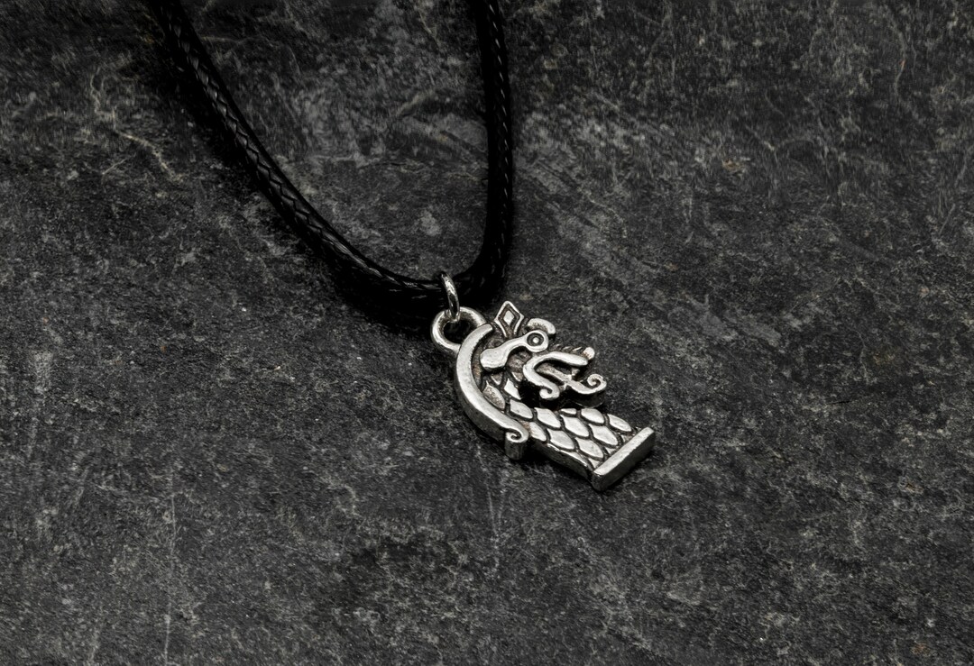 Viking Dragon Necklace - Etsy