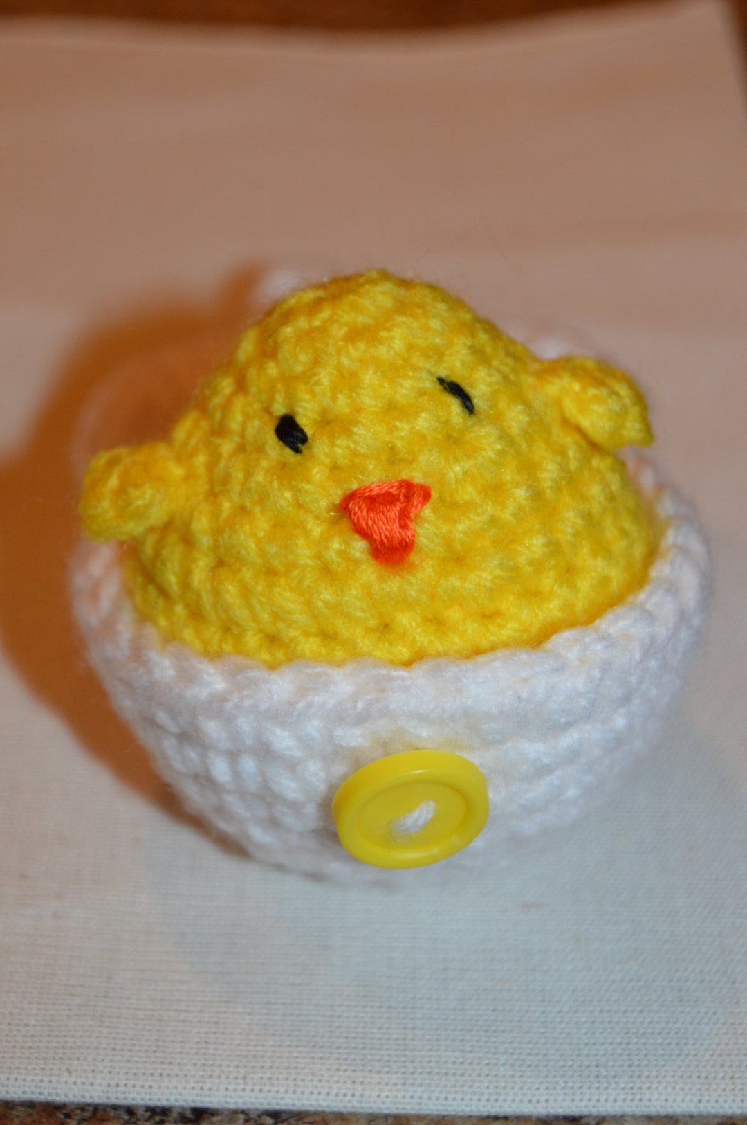 PATTERN - Crochet Chick With Egg Case - PDF Download - Etsy