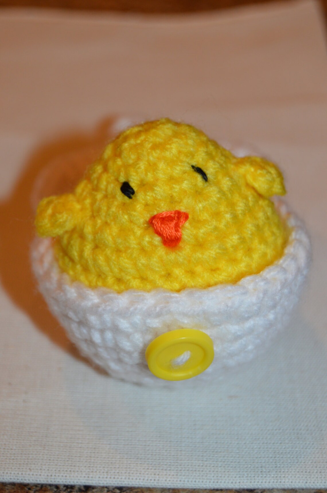 PATTERN Crochet Chick With Egg Case PDF Download - Etsy