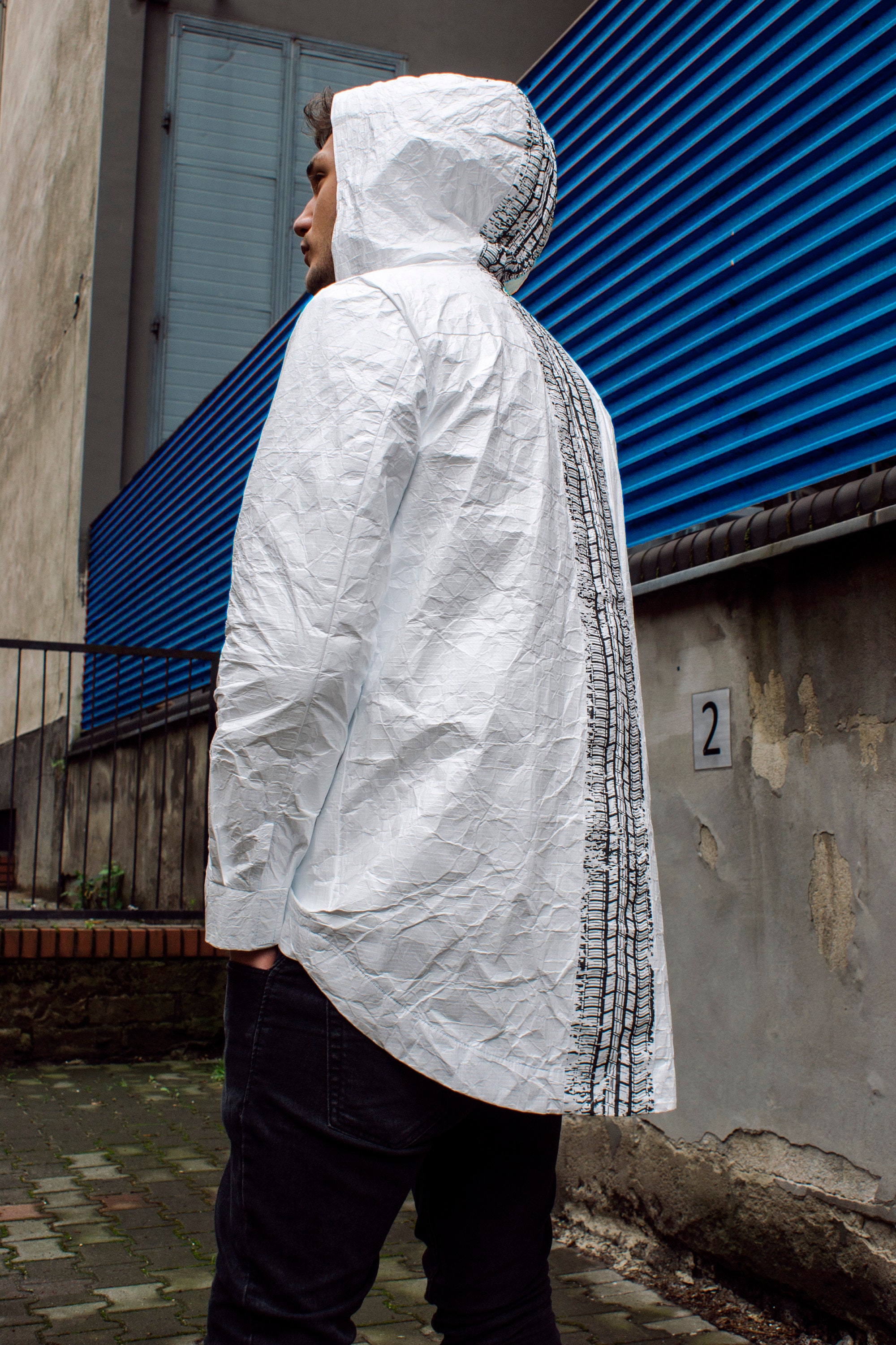 Tyvek Jacket Tire–unisex Waterproof & Windproof Hooded Jacket for Men ...