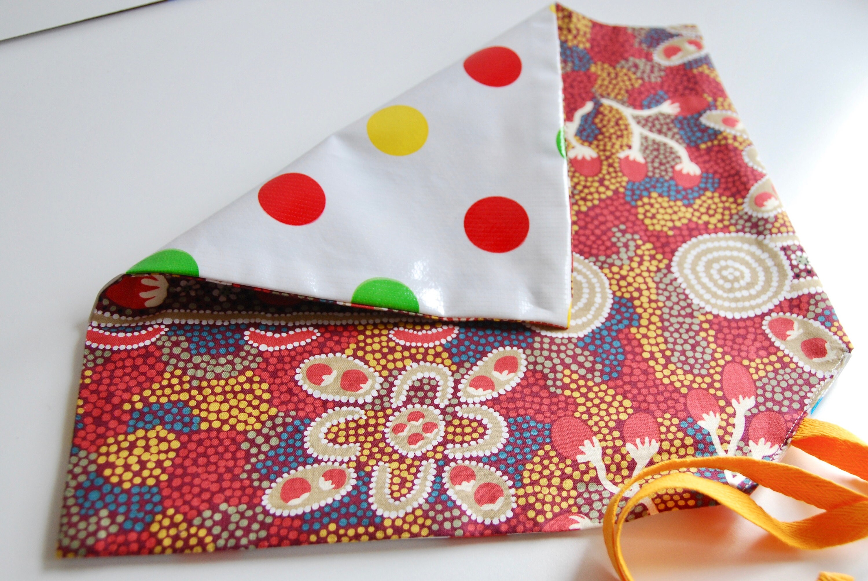 No Waste Cutlery Wrap: Australian Indigenous Design - Etsy