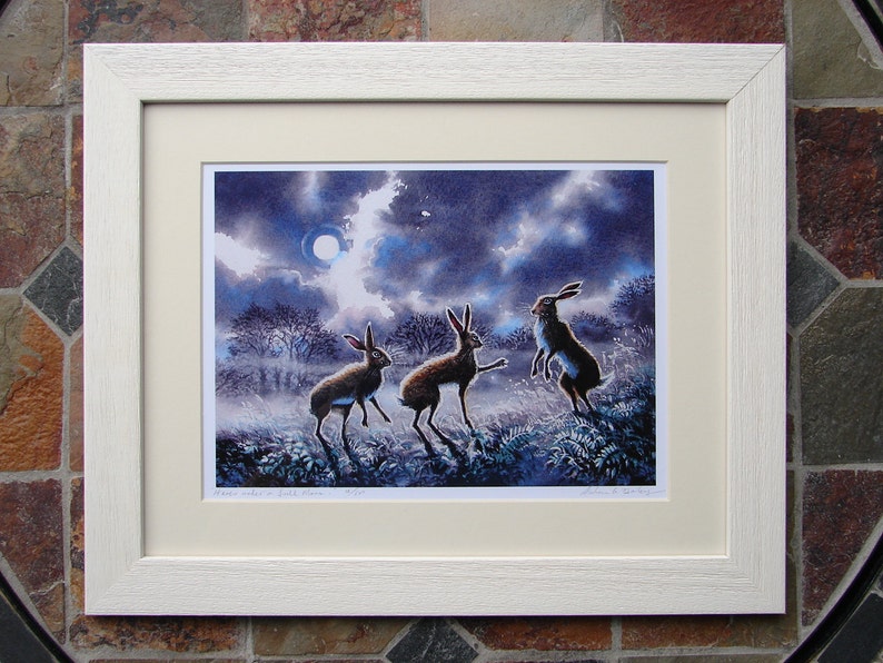 Hare. Hare Signed Limited Print by Andrew Bailey. Published - Etsy